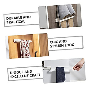 Ciieeo Towel Rack Towel Holder for Bathroom Wall Kitchen Accessory Bath Towel Holder Kitchen Towel Rod Towel Bar Shelf Towel Shelf Rack Towel Rod Bar Towel Holder Rod Bathroom Accessories