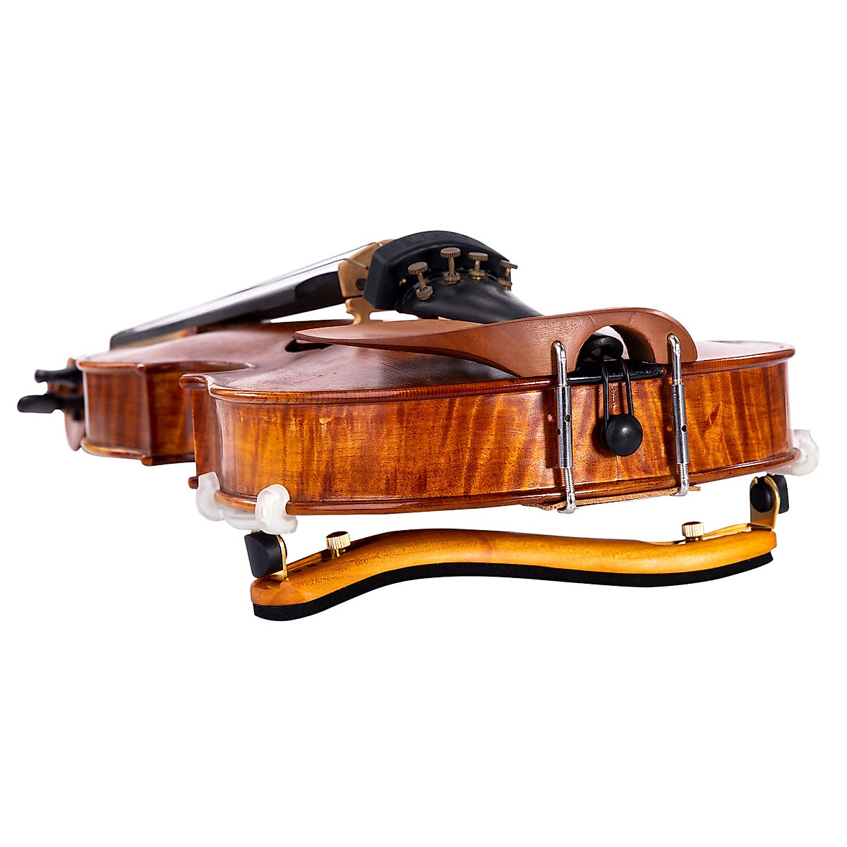 ENO MUSIC Hypoallergenic Wood Violin Viola Shoulder Rest for 3/4 4/4 Violins Viola