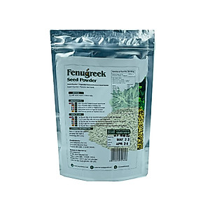 SVATV Fenugreek Seed Powder | Trigonella Foenum | Asian cuisine | Best for Hair & Skin Care | Promotes Hair Growth- 227 Gram, Half Pound, 8 Ounce