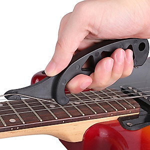 pulunto Guitar String Stretcher, Plastic Guitar String Handle to Make New String Stay in Tune, for Acoustic Electric Guitar Violin (6.5 * 1.77inch)