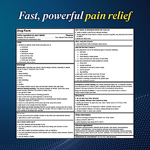 Advil Pain Reliever and Fever Reducer, Pain Relief Medicine with Ibuprofen 200mg for Headache, Backache, Menstrual Pain and Joint Pain Relief - 300 Coated Tablets