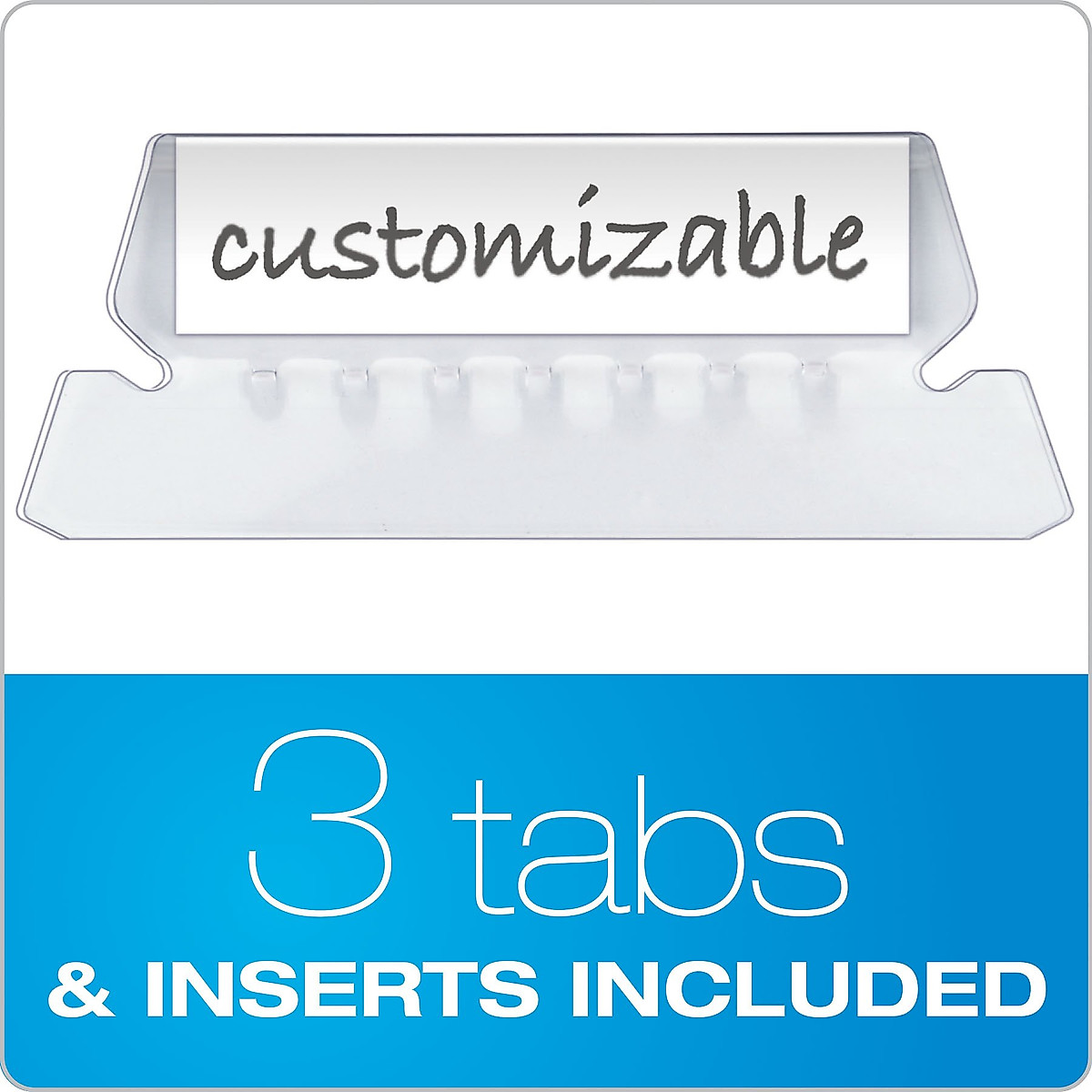 Pendaflex Portable File Box, Frosted White, Hinged Lid with Double Latch Closure, 3 Black Letter Size Hanging Folders Included (41745AMZ)