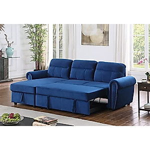 Lilola Home Ashton Sectional, Blue