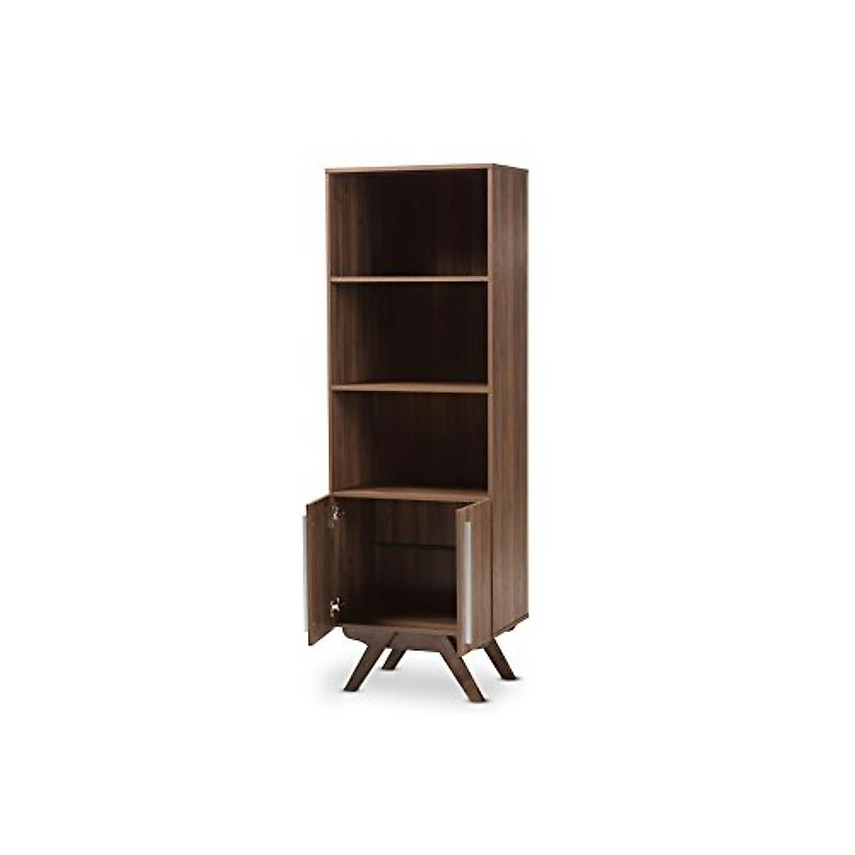 Baxton Studio Ashanti Wood Bookcase
