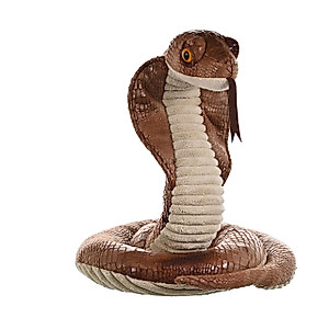 Wild Republic Cobra Plush, Stuffed Animal, Plush Toy, Gifts for Kids, Cuddlekins 12 Inches