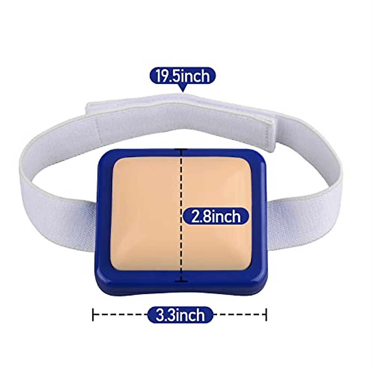 SimCoach Intramuscular Injection Practice Model Pad(6 Packs), Simulation Injection Training Tool for Medical Education