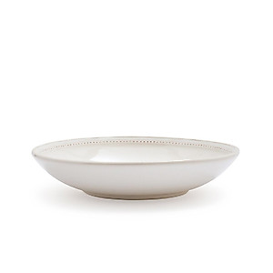 Sur La Table Pearl Stoneware Pasta Bowl, White