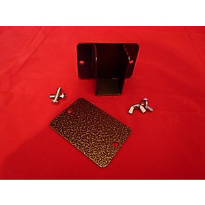 Natural Inspirations Parrot Cages Birdy Bracket 2x4 Holders (Black and Silver)