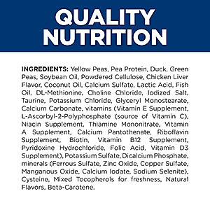 Hill's Prescription Diet d/d Food Sensitivities Duck & Green Pea Formula Dry Cat Food, Veterinary Diet, 3.5 lb. Bag