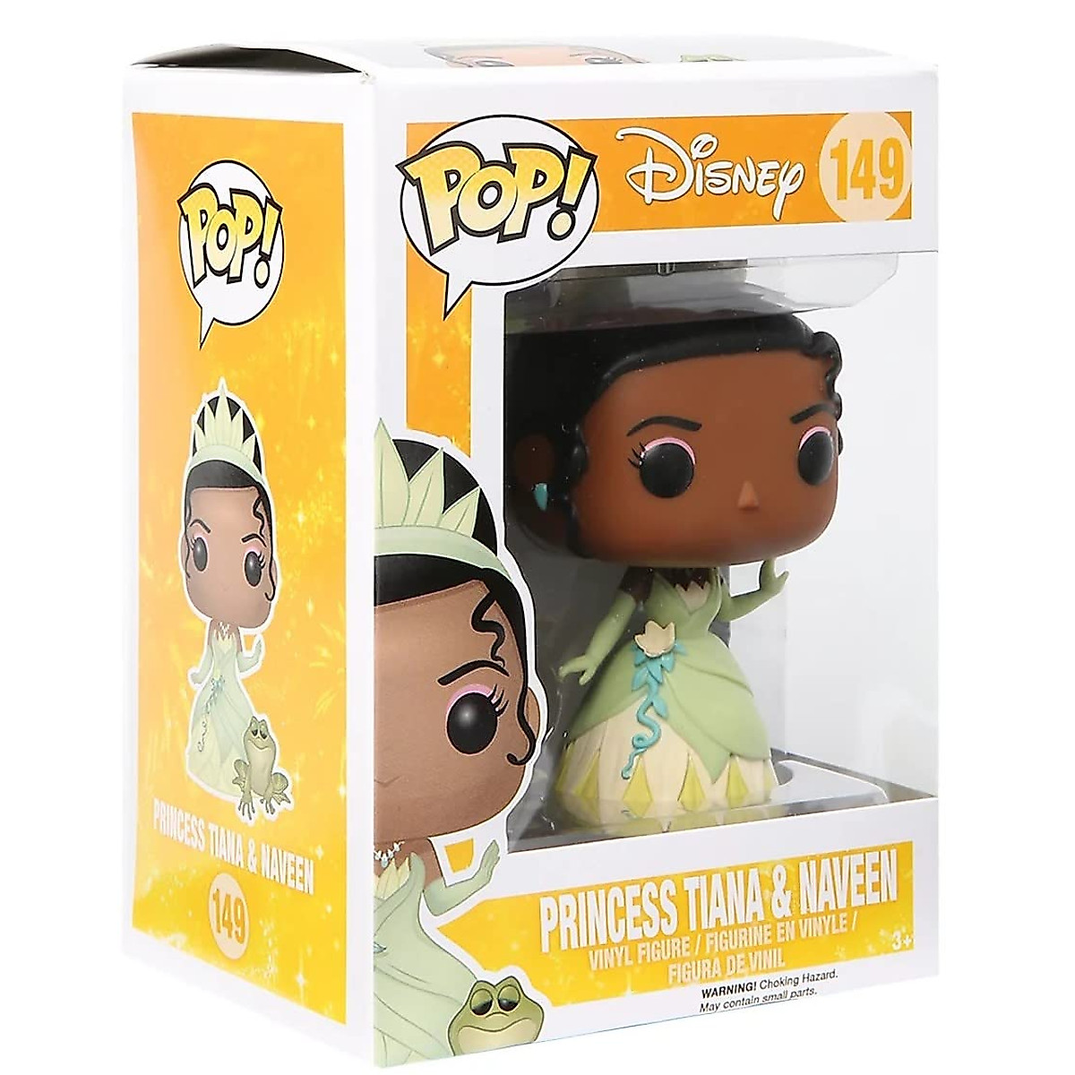 Disney: Princess & The Frog - Princess Tiana & Naveen Funko Pop! Vinyl Figure (Bundled with Compatible Pop Box Protector Case)