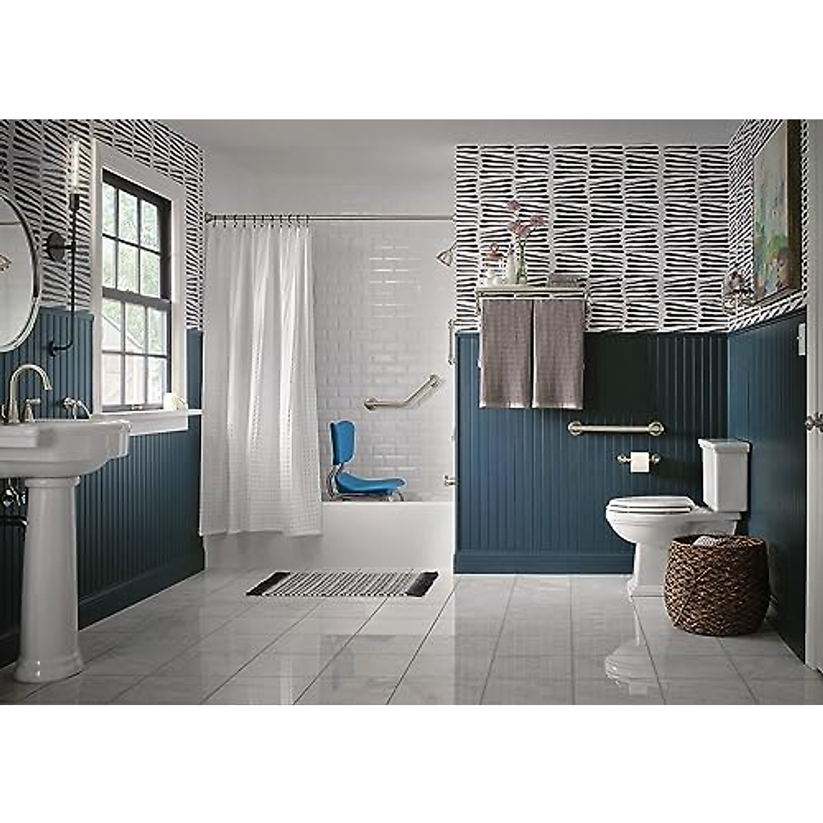 Moen Y2686BN Banbury Hand Towel Ring, Brushed Nickel