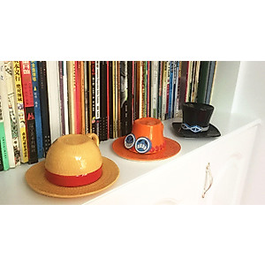 Roffatide Anime Coffee Mugs Portgas·D· Ace Hat Ceramic Coffee Tea Milk Cup Office Cup Gift or Souvenir for Christmas Birthday