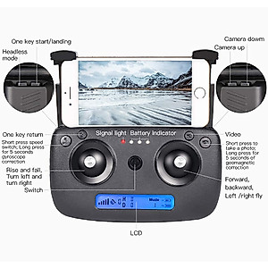 DRONE-CLONE XPERTS Drone X Pro LIMITLESS 2 with GPS Auto Return Home, 5G WiFi FPV, 4K UHD Dual Camera, Brushless Motors, Follow Me, 25 Mins Flight Time, Long Control Range Quadcopter
