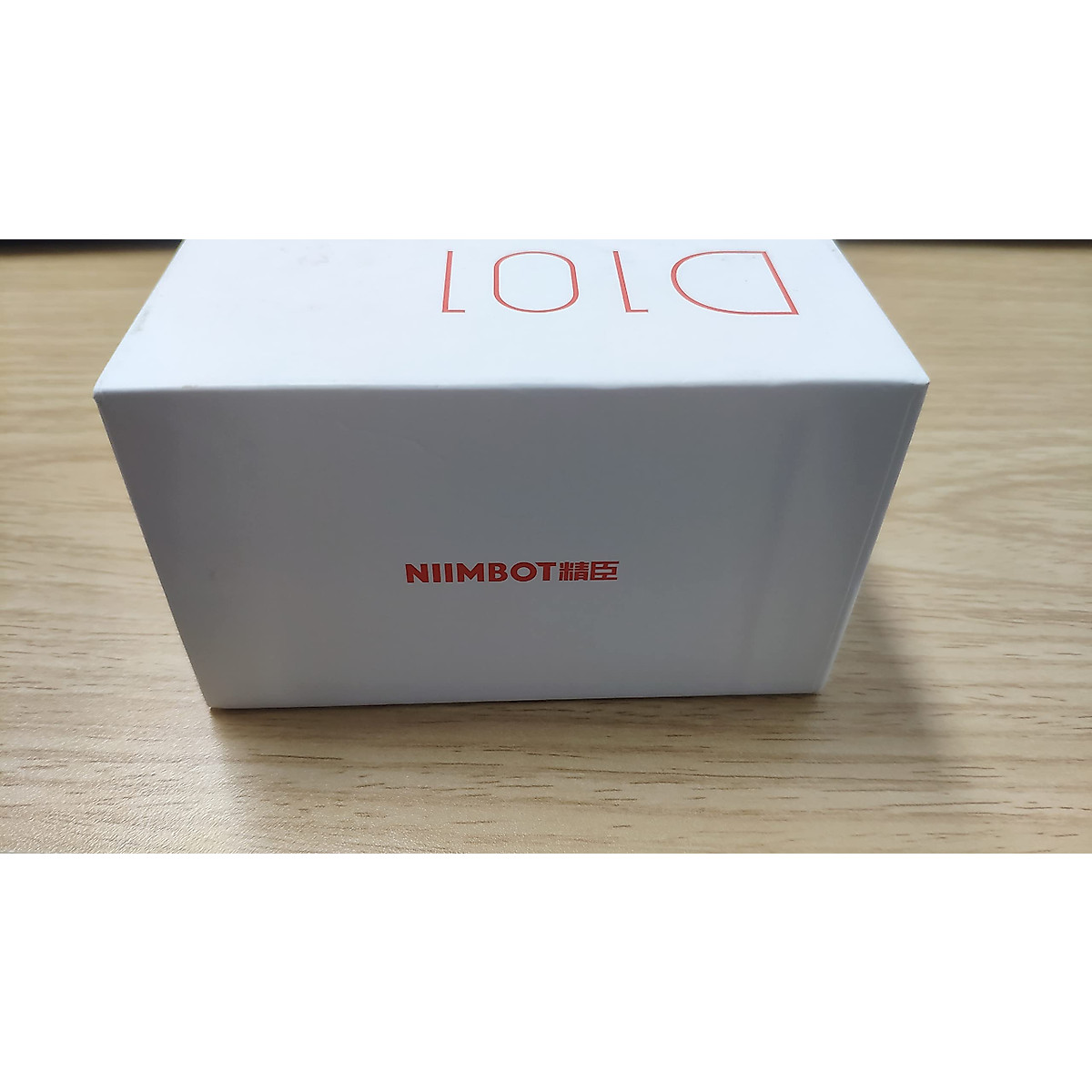 Label Maker Machine with Tape NIIMBOT D101 Label Printer 0.5 to 1 Inch Wide Wireless Connection Multiple Templates Available for Phone Pad Easy to Use Office Home Organization USB Rechargeable