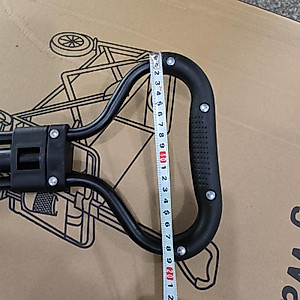 Milageto Pull Handle Spare Replacement for Collapsible Wagon Cart Outdoor Garden Attachment Park