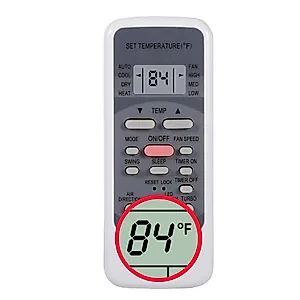 CHOUBENBEN Replacement Remote Control for Midea RG51M5/(C) EU Milexus RG51M5/EU AC Air Conditioner
