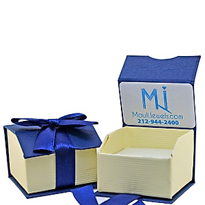 MauliJewels 1/2 Carat Halo Diamond Engagement Bridal Ring Set 10K Solid Rose White Yellow Gold