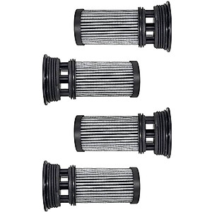 4Pcs Hydro Filters Element 15907 116-0164 117-0390 Compatible with Lazer Z AS E S X Series 48 52 60 72 Inch Compatible with HTE HTJ HTG Compatible with Toro Z Master G3 74901