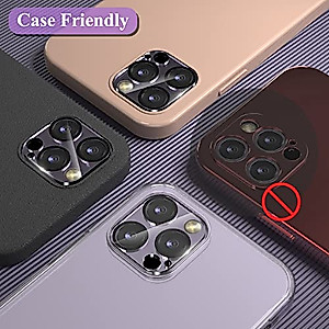 YWXTW [5 Pack] Designed for iPhone 14 Pro Max Camera Lens Protector, for iPhone 14 Pro Camera Lens Protector, Night Shooting Mode, Anti Scratch HD Clear 9H Hardness Tempered Glass
