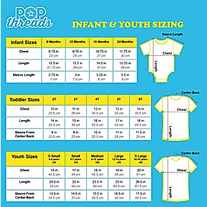 Pop Threads Domo Domondrian Art Funny Cute Infant Baby Boy Girl Bodysuit Gray 18M