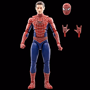 Marvel Legends Series Friendly Neighborhood Spider-Man, Spider-Man: No Way Home Collectible 6 Inch Action Figures, Ages 4 and Up