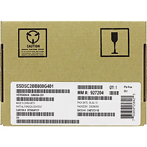 Intel DC S3500 Series Solid State Drive - Internal, Silver (SSDSC2BB800G401)