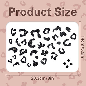 Cat Costumes Accessories for Women, Leopard Face Stickers, Cheetah Costume Women Cat Costumes for Women Face Jewels Stick on, Halloween Party Face Gems