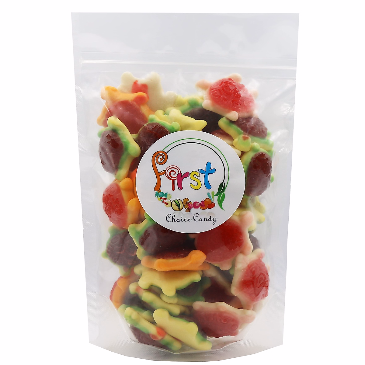 FirstChoiceCandy Jelly Filled Gummy Turtles 2 LB