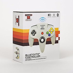 Retro - Bit 8Bitdo RB8-64 Wireless Bluetooth N64 Styled Controller for iOS, Android, PC, Mac, Linux