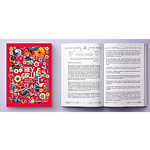 Hey Girl! Self-Love Workbook For Teen Girls: Uplift Your Daughter and Help Her Develop Confidence, Overcome Insecurities, Embrace Mindfulness & Cope with the Challenges of Being a Teenager