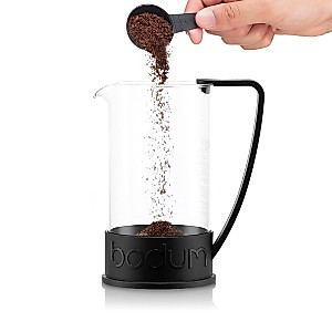 Bodum Brazil Three Cup French Press Coffee Maker - Black, 12 Fl Oz (Pack of 1)