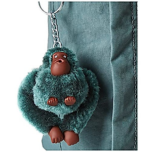 Kipling Women's Belammie Handbag, Organize Accessories, Spacious Interior, Removable Shoulder Strap, Travel Bag, Light Aloe Tonal