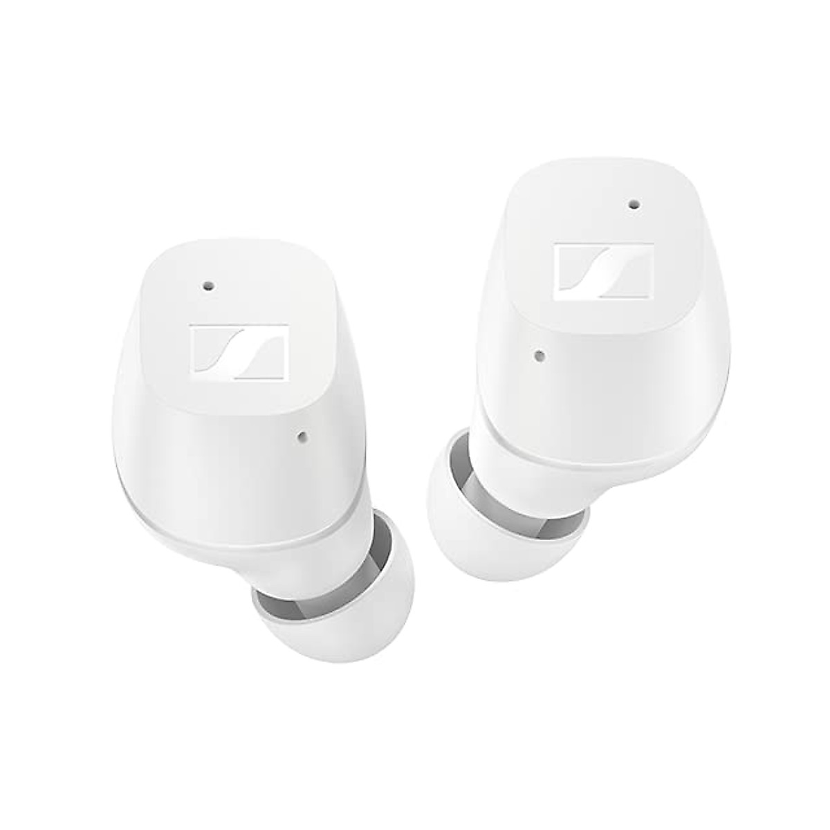 Sennheiser CX True Wireless Earbuds - Bluetooth in-Ear Headphones for Music and Calls with Passive Noise Cancellation, Customizable Touch Controls, and 27-Hour Battery Life, White (Renewed)