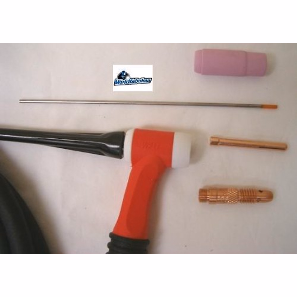 Miller Weldcraft A-150 TIG Torch Kit w/ 25mm Dinse, 12.5', Rubber, WP1712RDI25