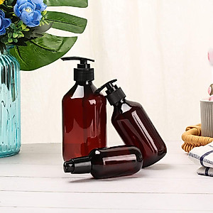 FKJLUN Soap Dispenser Pump 100/200/500ML Foaming Bottle Liquid Soap Whipped Mousse Points Bottling Shampoo Lotion Home Shower Gel Foam Pump Bottles Hand Lotion Bottle (Color : Clear)