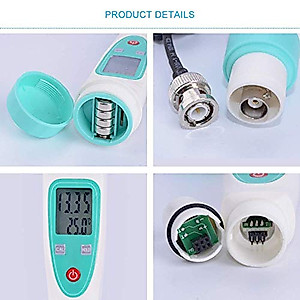 ShiSyan Y-LKUN Water Quality Meter Portable Scientific PH-220W PH Meter Pen Acidity PH Value Tester High Accuracy PH Tester Digital Water Quality Tester Meter Moisture Meter