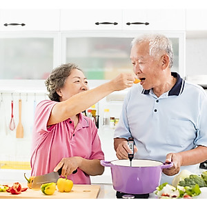 BBQ Thermometer. Digital Meat Thermometer for Cooking, Instant Read Meat Thermometer with Probe, Waterproof Digital Food Probe for Kitchen, Outdoor Grilling and BBQ! (Send Barbecue Tongs）