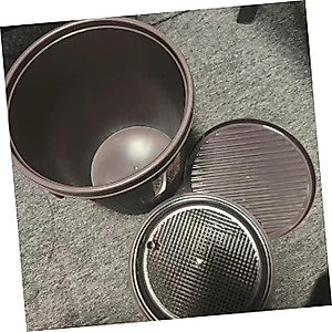 WOONEKY Tea Dregs Drainage Bucket Bins with Lids Waste Basket for Office Desk Garbage Can Tea Dregs Trash Bin Tea Dregs Bucket Rubbish Container Tea Ceremony Tea Bucket Trash Can Waste Bin
