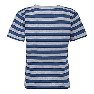 Disney Little Boys' 3 Pack Cars T-Shirts, Blue, 7