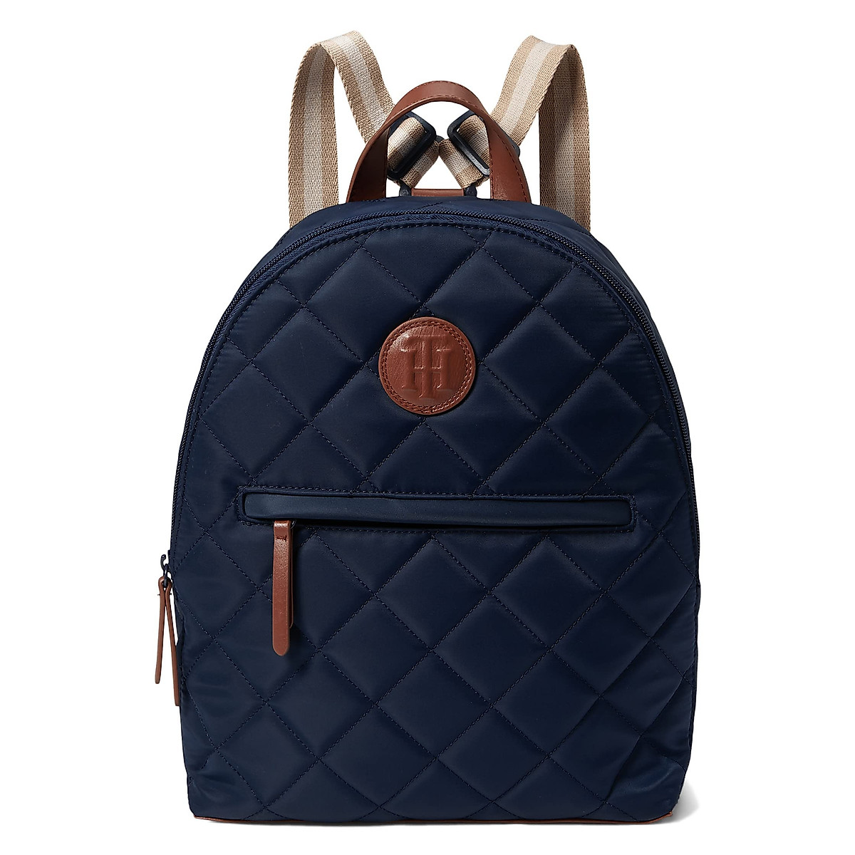 Tommy Hilfiger Harper II Med Dome Backpack Smooth Quilted Nylon Tommy Navy One Size