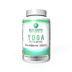 Best Earth Naturals Yoga Vitamins - Flexibility Supplement to Help Increase Movement, Flexibility, Stretching, Mobility, Joint Stiffness and More