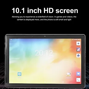 10.1in 2 in 1 Tablet with Keyboard, 12.0, 5G WiFi, 12GB RAM, 256GB ROM, Dual Camera, HD Gaming Tablet, BT, GPS, FM, Gravity Sensor, 100-240V (US Plug)