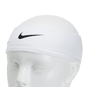 Nike Fury Headband 2.0 (OSFM,White/Black)