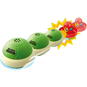 EPOCH Games Super Mario Hover Shell Strike - Tabletop or Floor Multiplayer Sports Game for Ages 4+