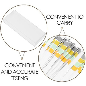 OUNONA 200pcs Ph Test Paper Ph Test Strips for Food Ph Testing Strips Ph Test Strips for Women Ph Tester Pool Water Test Strips Food Ph Tester Fish Tank Ph Test Kit Water Ph Test Strips