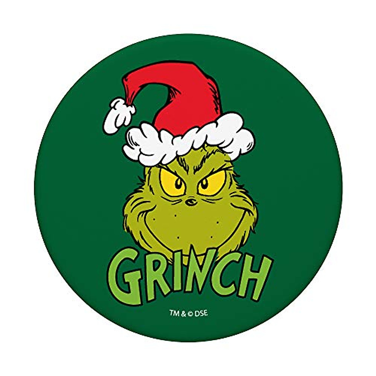 Dr. Seuss Grinch PopSockets PopGrip: Swappable Grip for Phones & Tablets