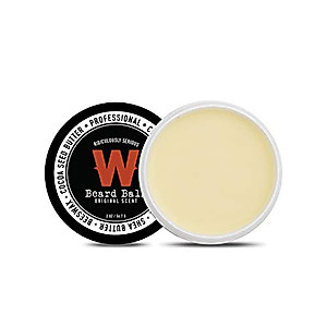 Woodlee’s Beard Balm for Men – Barber Grade Beard Care - Beard Conditioner - Soften & Strengthens Beard - Masculine Scent - Shea Butter - 2 o