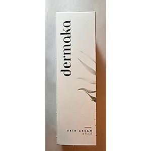 Dermaka Skin Cream 4 oz. All-Natural Skin Cream- Formulated by a surgeon to aide in healing damaged skin. Moisturizing Lotion helps issues that may cause skin irritation.