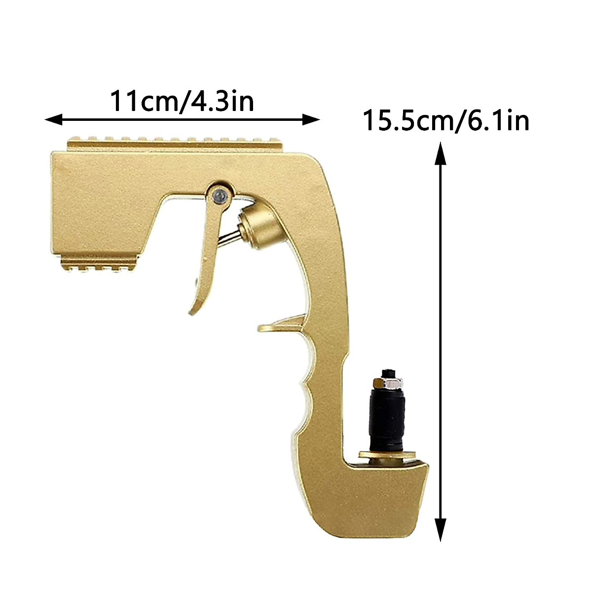 Douzi Bubbly Sparkling Champagne Gu-n,All Alloy,Champagne Stopper, Bubbly Sparkling Wine Stopper, Adjustable Stopper,Bottled Beer Jet for Party,Club,Bar (Al Alloy) , Purple