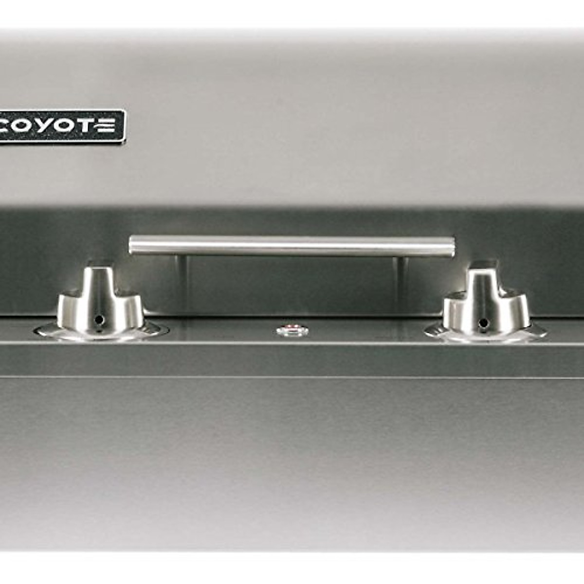 Coyote 18 Inch Built-in Electric Grill Single Burner Manual Control, Ceramic Flavorizer, Teflon Coated Cooking Surface- C1EL120SM